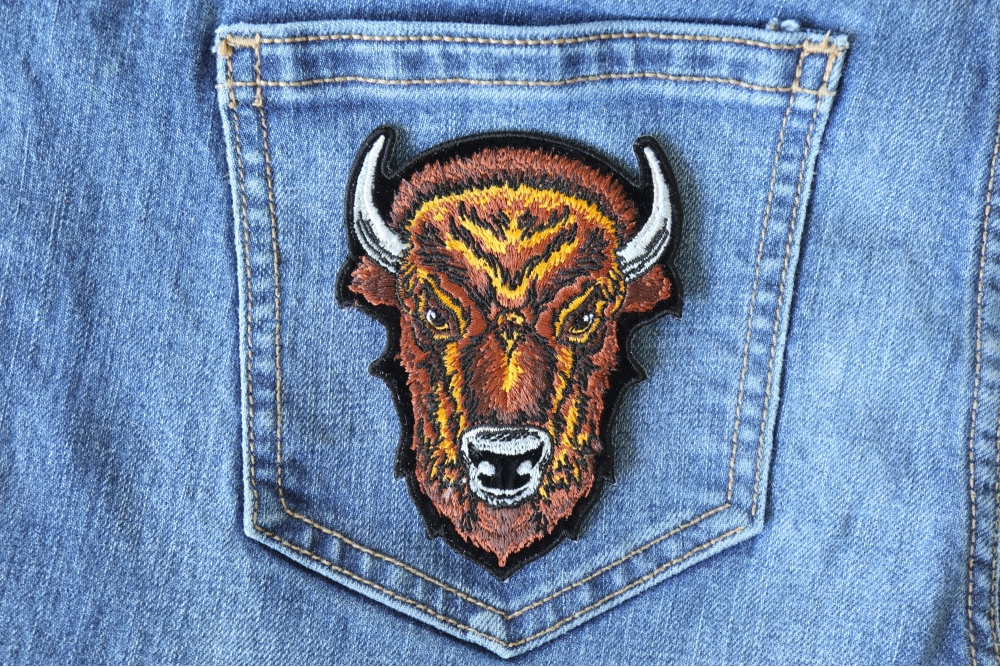 Buffalo Head Small Patch by Ivamis Patches