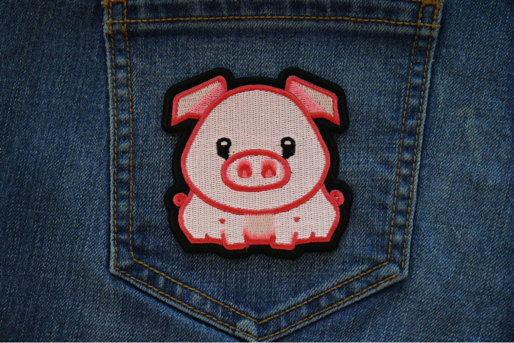 Fat Pig Iron on Patch by Ivamis Patches
