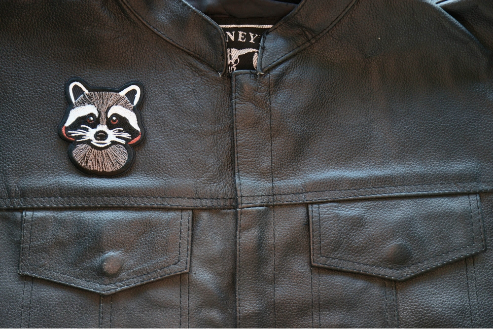 Cheeky Raccoon Iron on Patch by Ivamis Patches