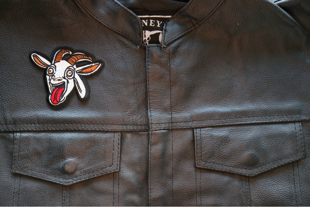 Funny GOAT Iron on Patch by Ivamis Patches