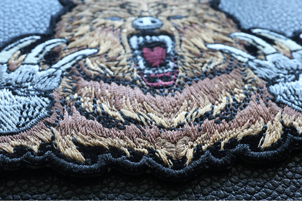 Bear Patch for Sewing on to Jackets by Ivamis Patches