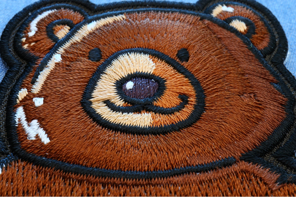 Teddy Bear Patch - Iron on Bear Patches by Ivamis Patches