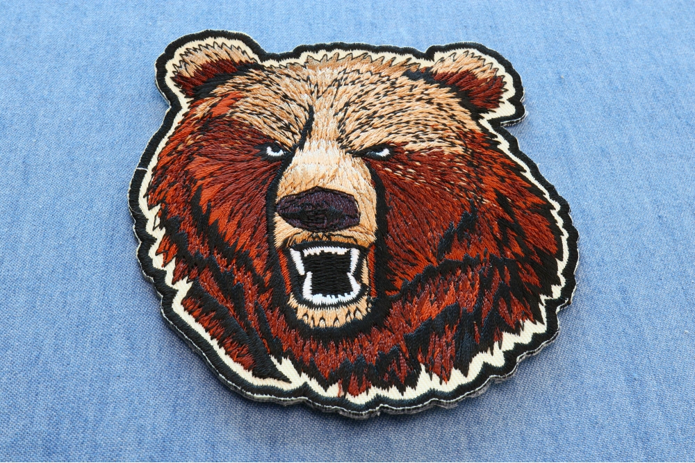 Bear Patch - Iron on Bear Patches by Ivamis Patches