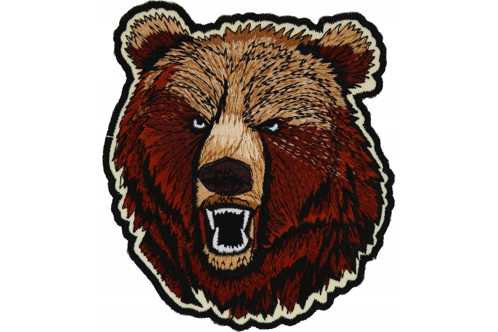 Bear Patch - Iron on Bear Patches by Ivamis Patches