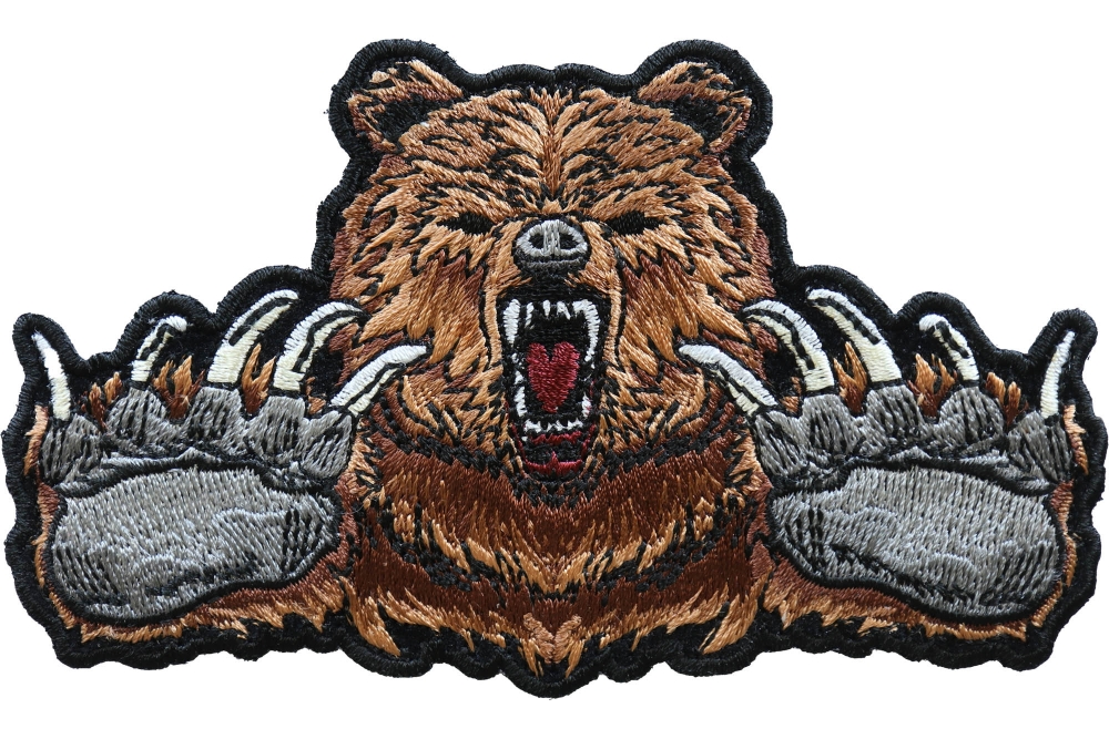 Bear Patch for Sewing on to Jackets by Ivamis Patches