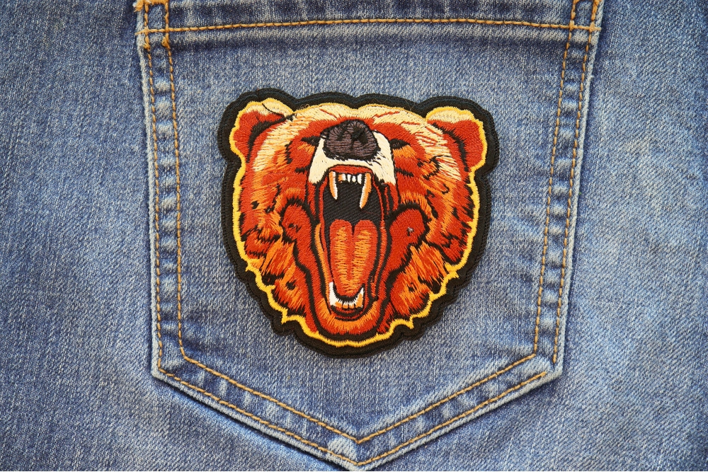 Iron on Bear Patch by Ivamis Patches