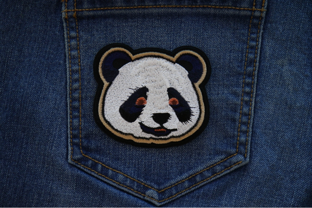 Panda Iron on Patch by Ivamis Patches