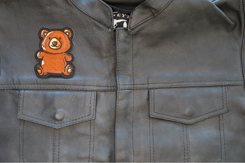 Teddy Bear Patch - Iron on Bear Patches by Ivamis Patches