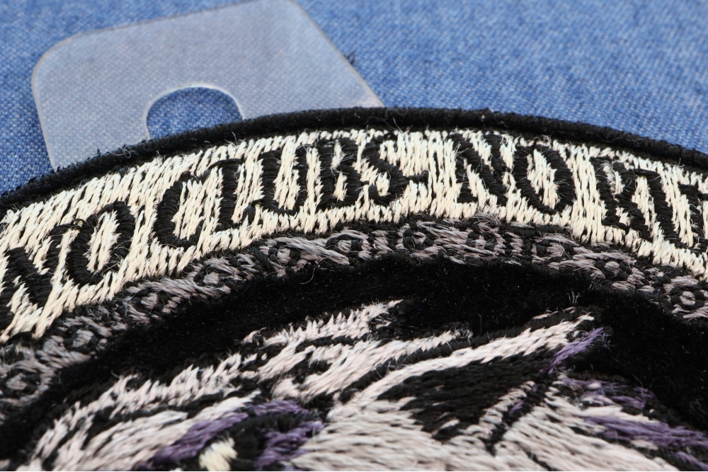 No Clubs No Rules Just Ride Wolf Patch for Sewing or Ironing on to ...