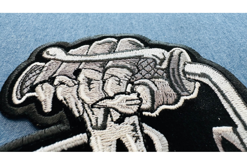 Skeleton Rider FAFO Patch, Large Skull Patches for Biker Jackets by ...