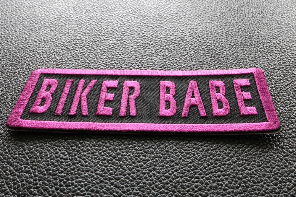 Biker Babe Patch - Biker Saying Patches by Ivamis Patches