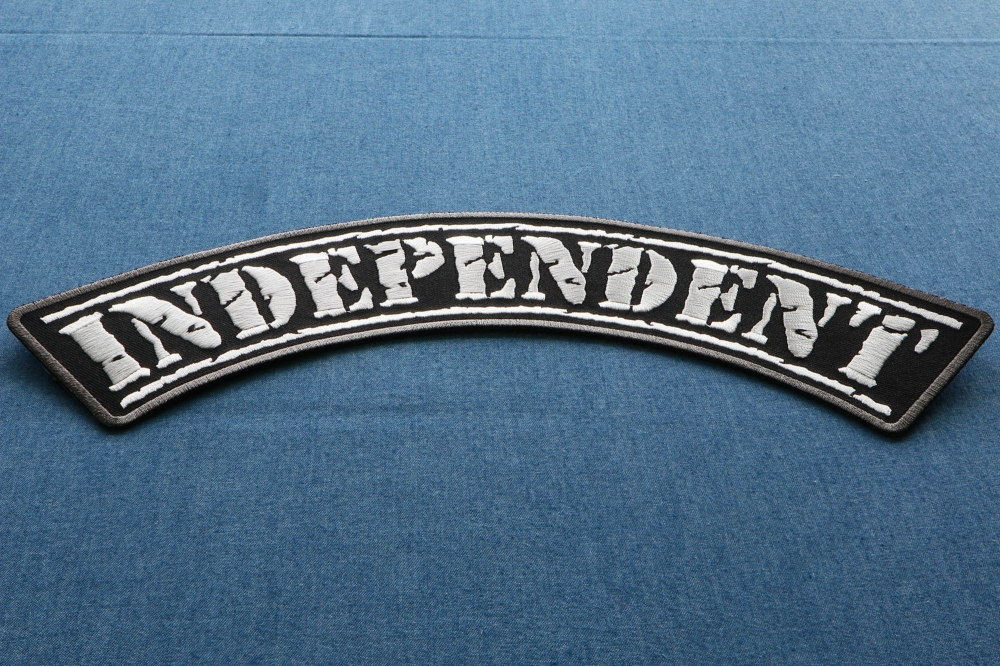 Independent Patch - Sew on Back of Jackets by Ivamis Patches