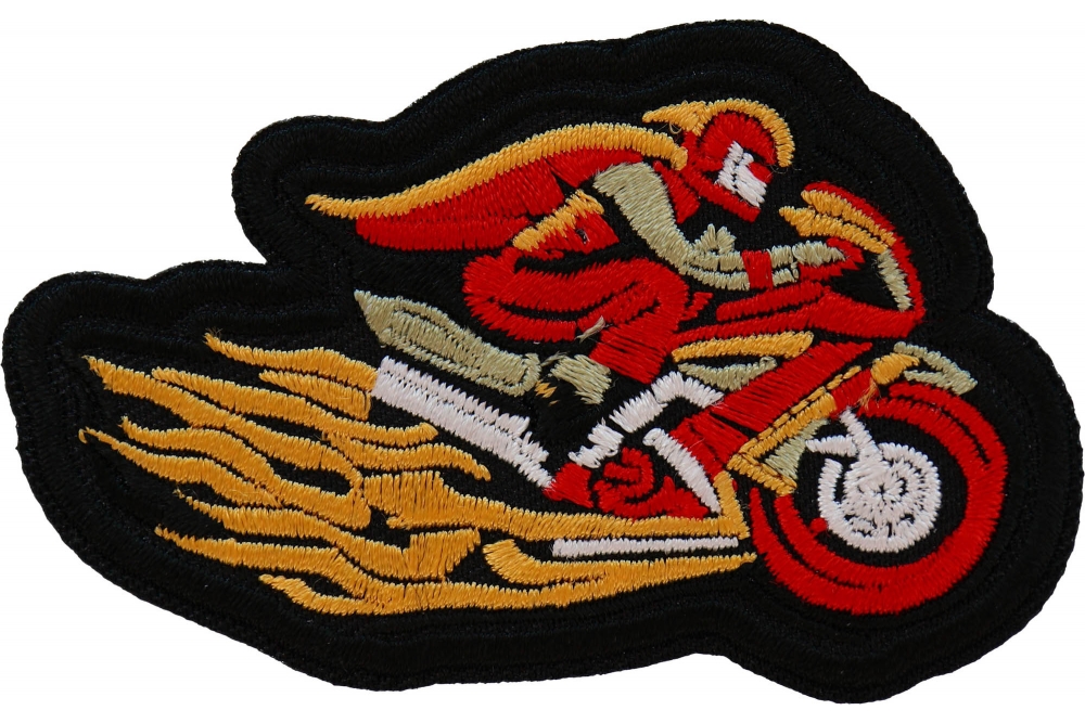 Crotch Rocker Biker Patch Embroidered by Ivamis Patches
