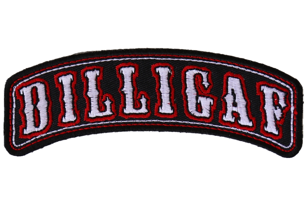 Dilligaf Patch - Biker Saying Patches by Ivamis Patches