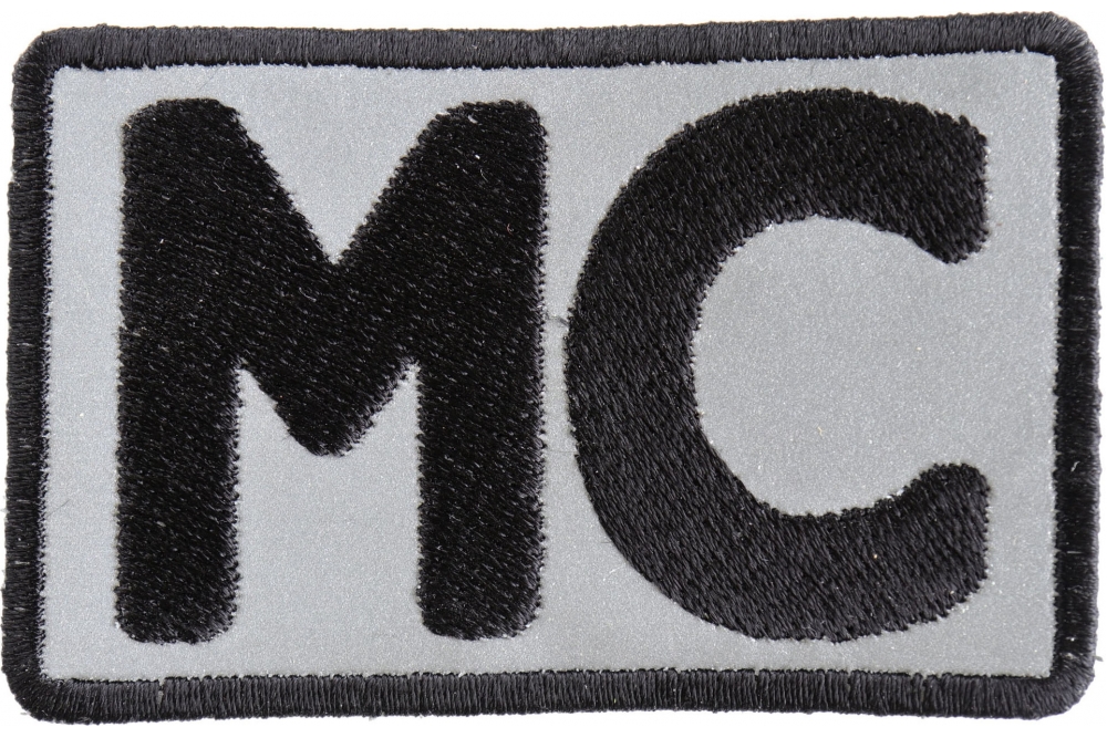 Reflective MC Patch - Biker Saying Patches by Ivamis Patches