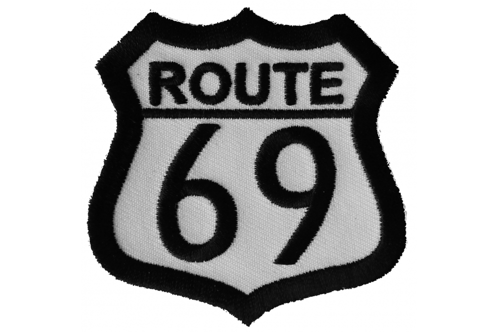 Route 69 Patch - Biker Saying Patches by Ivamis Patches