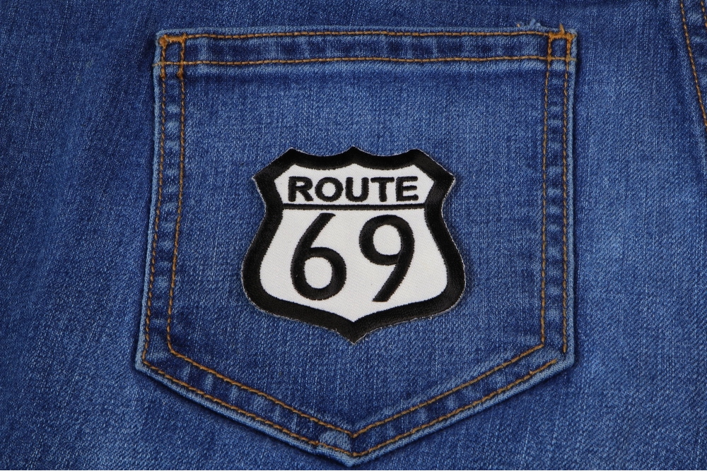 Route 69 Patch - Biker Saying Patches by Ivamis Patches
