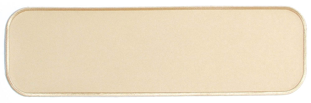 Tan 10 Inch Straight Blank Patch, Large Blank Patches for Embroidering ...