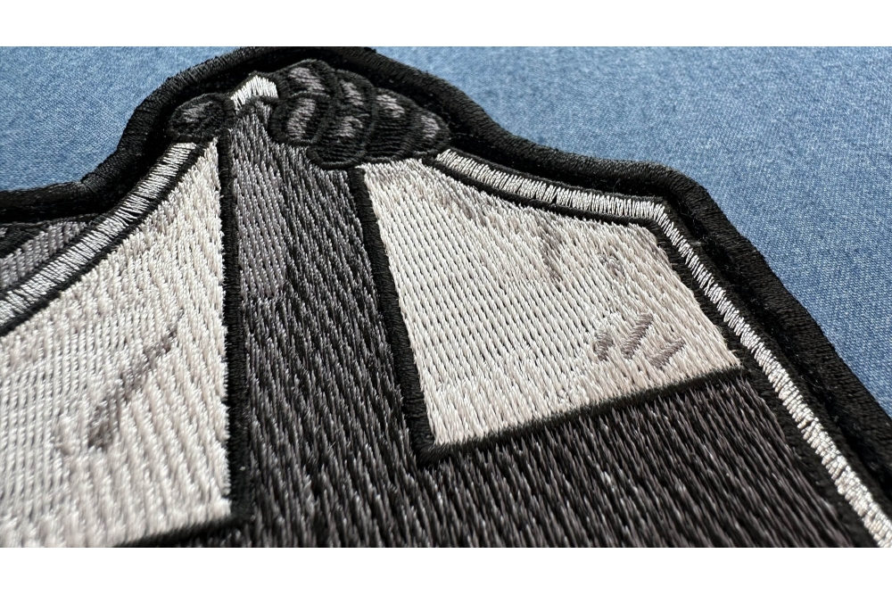 Kneeled Knight Patch, Large Christian Back Patches by Ivamis Patches