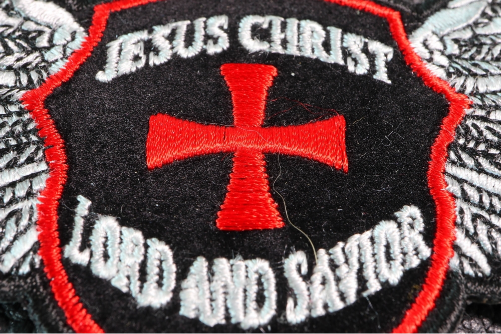 Jesus Christ Lord and Savior Wings Christian Iron on Patch by Ivamis ...