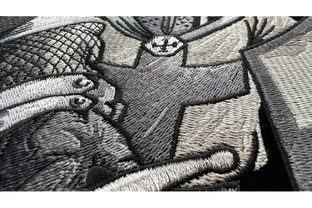 Knight Patch, Large Christian Back Patches by Ivamis Patches