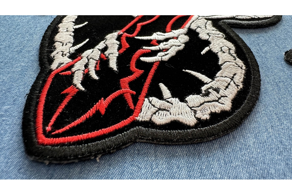 Large Dragon Patch for Back of Motorcycle Jackets by Ivamis Patches