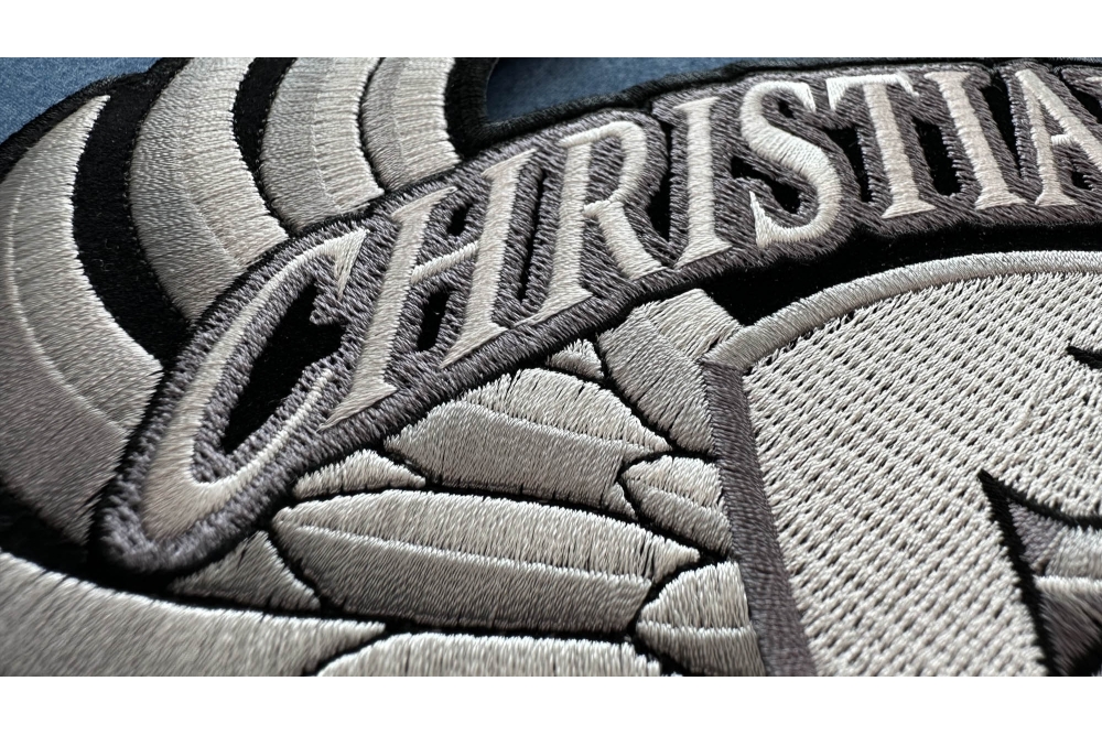 Christian Biker I Ride with Jesus Patch, Large Christian Back Patches ...