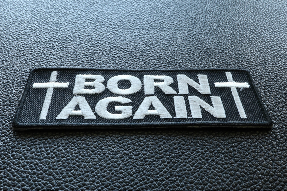 Born Again Patch | Embroidered Patches by Ivamis Patches