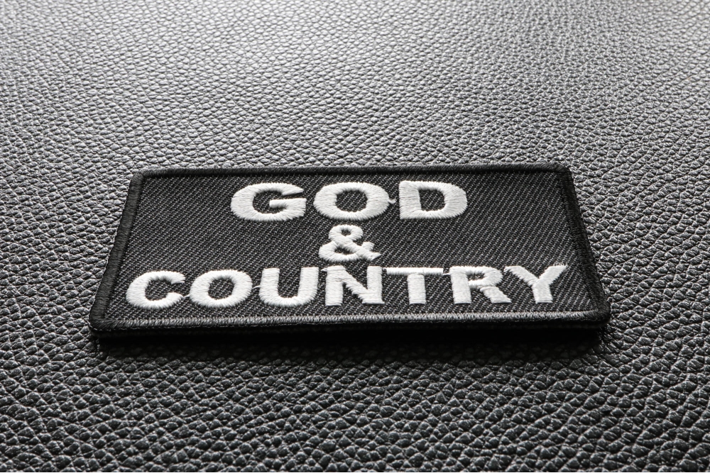 God and Country Patch | US Military Veteran Patches by Ivamis Patches
