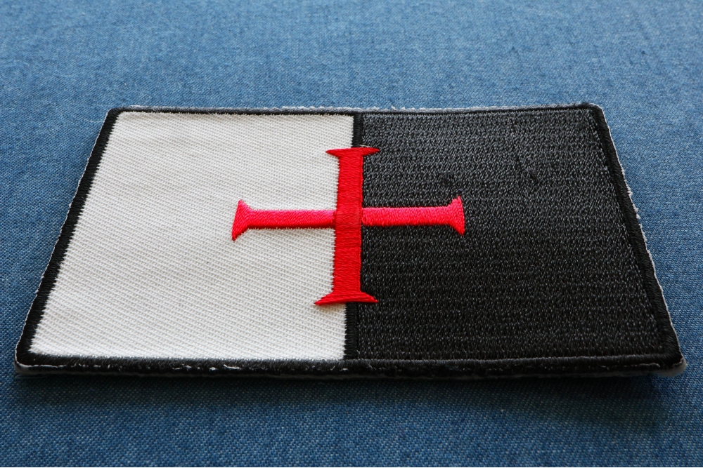 Knights Templar Flag Patch | Embroidered Patches by Ivamis Patches