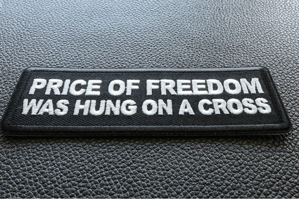 Price of Freedom was Hung on a Cross Patch by Ivamis Patches