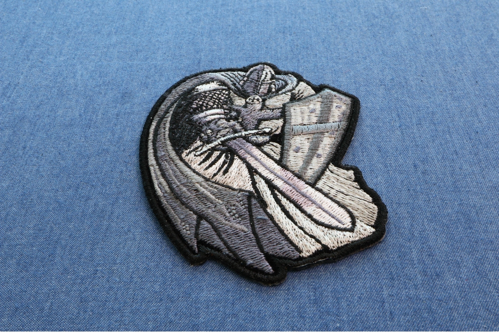 Christian Knight Patch for Sewing or Ironing on to Jackets by Ivamis ...