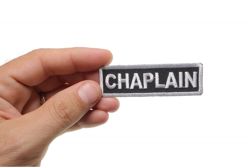 Chaplain Patch, Christian Saying Patches by Ivamis Patches