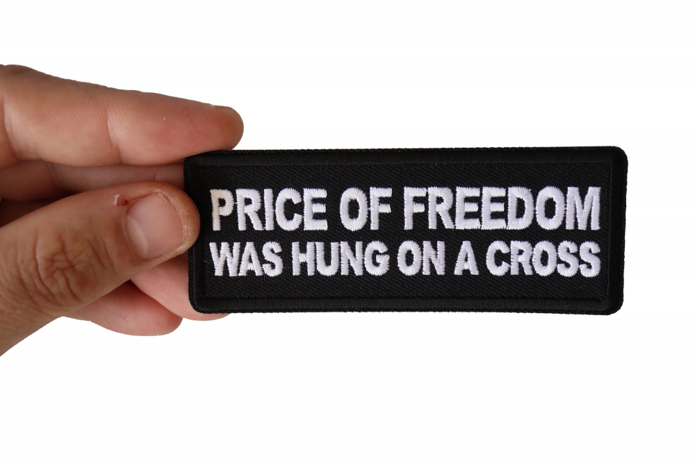 Price of Freedom was Hung on a Cross Patch by Ivamis Patches