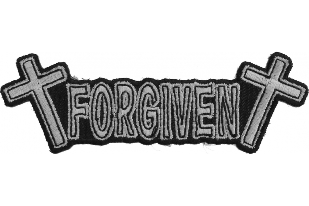 FORGIVEN Patch | Embroidered Patches by Ivamis Patches