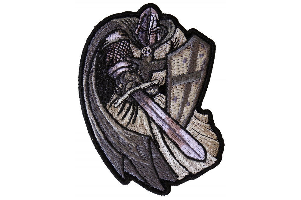Christian Knight Patch for Sewing or Ironing on to Jackets by Ivamis ...