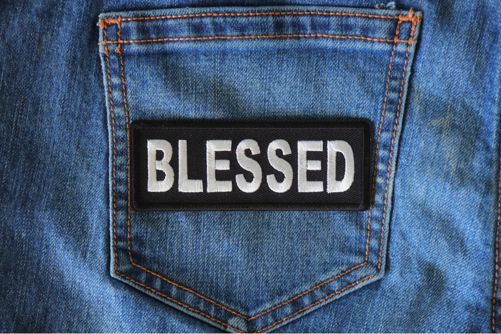 Blessed Iron on Patch by Ivamis Patches