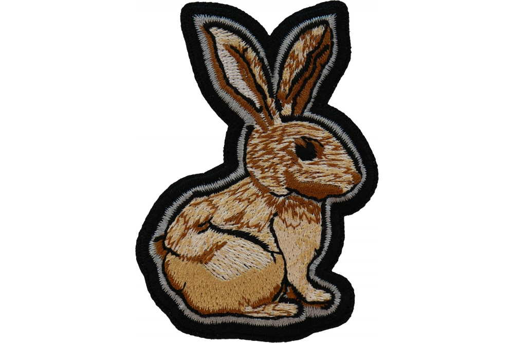 Rabbit Iron on Patch by Ivamis Patches