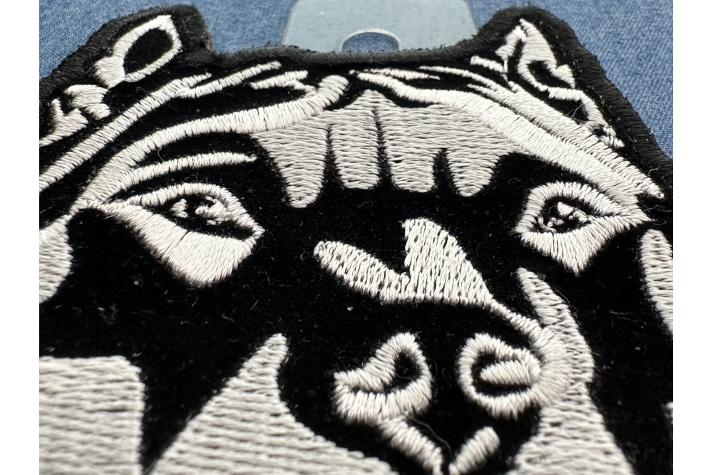 Iron On Small Pitbull Patch | Embroidered Patches by Ivamis Patches