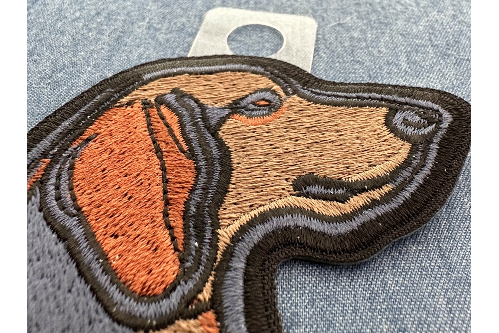 Good Boy Dog Iron on Patch by Ivamis Patches