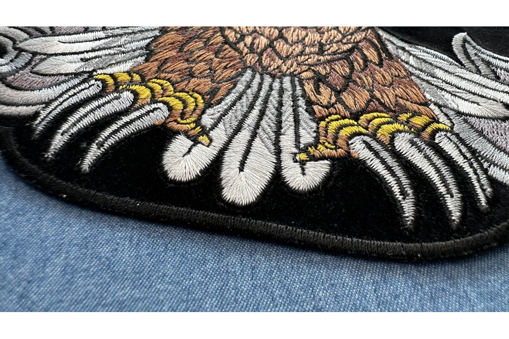 American Flag Eagle Patch, Large Eagle Patches for Jackets by Ivamis ...