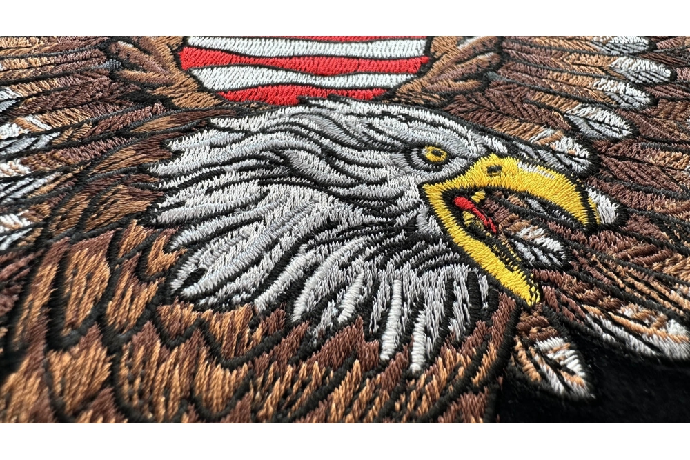 American Flag Eagle Patch, Large Eagle Patches for Jackets by Ivamis ...