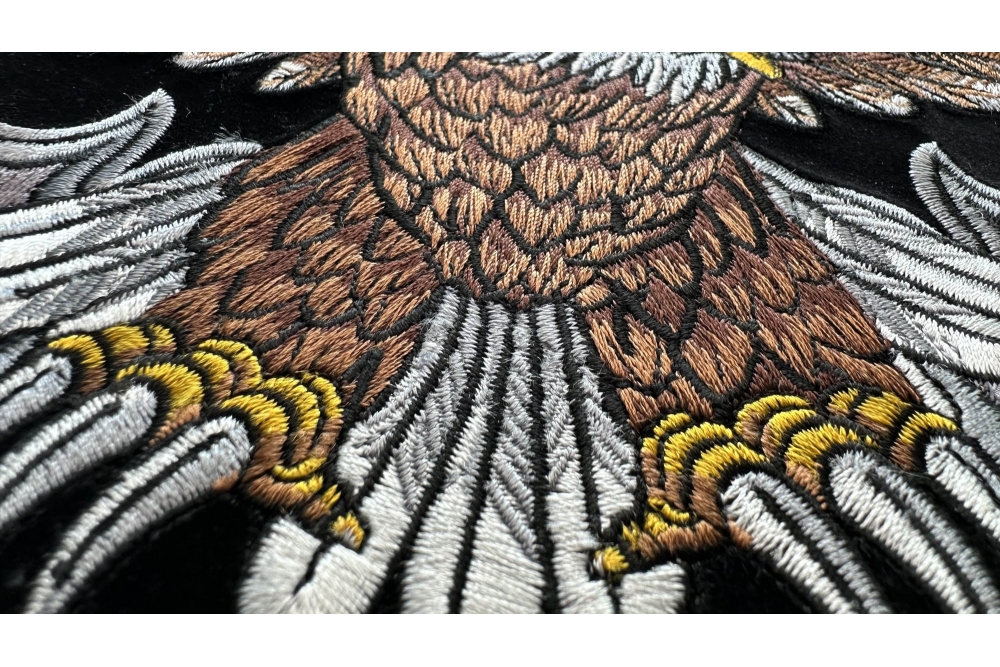 American Flag Eagle Patch, Large Eagle Patches for Jackets by Ivamis ...