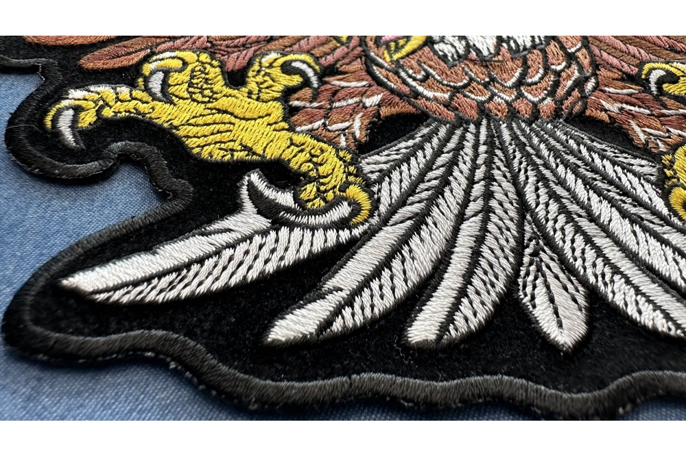 Sweeping Eagle Patch, Large Eagle Back Patches by Ivamis Patches