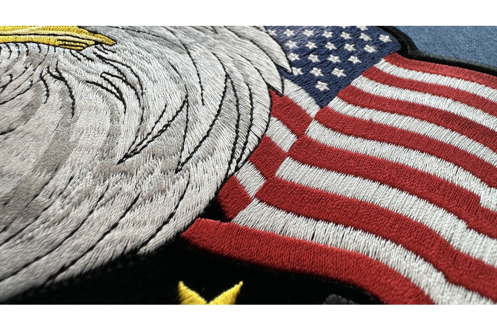 American Flag Eagle Patch, Large Eagle Patches for Jackets by Ivamis ...