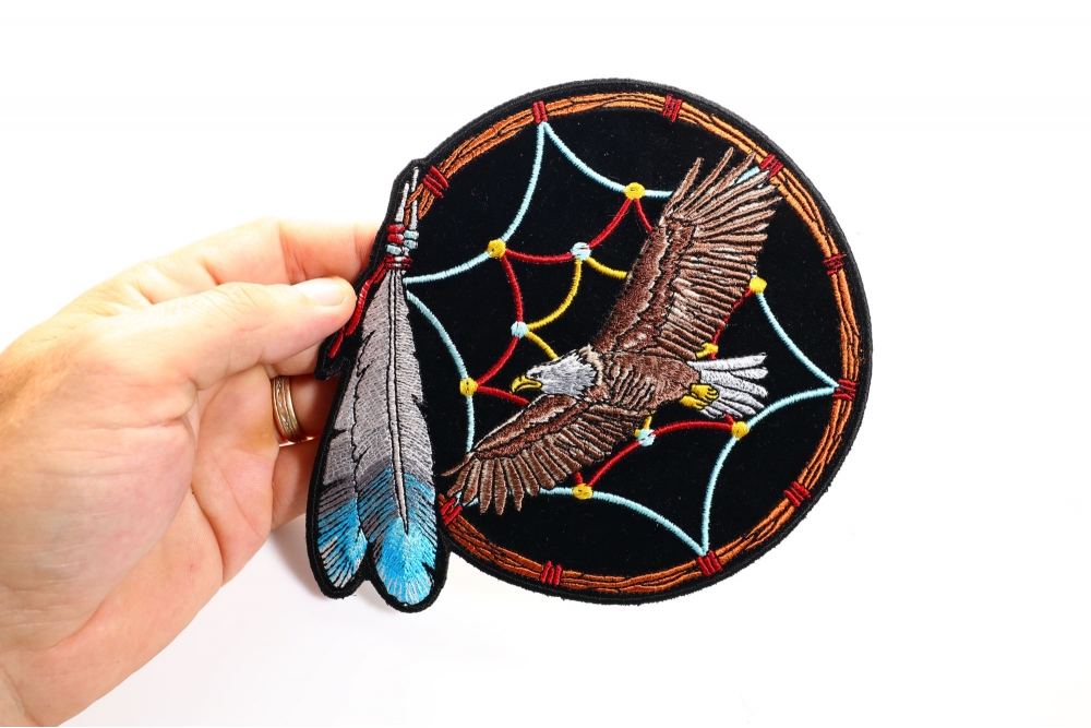 Eagle Dreamcatcher Patch for Jackets by Ivamis Patches