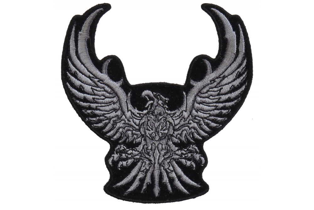 Tribal Eagle Small Embroidered Patch by Ivamis Patches