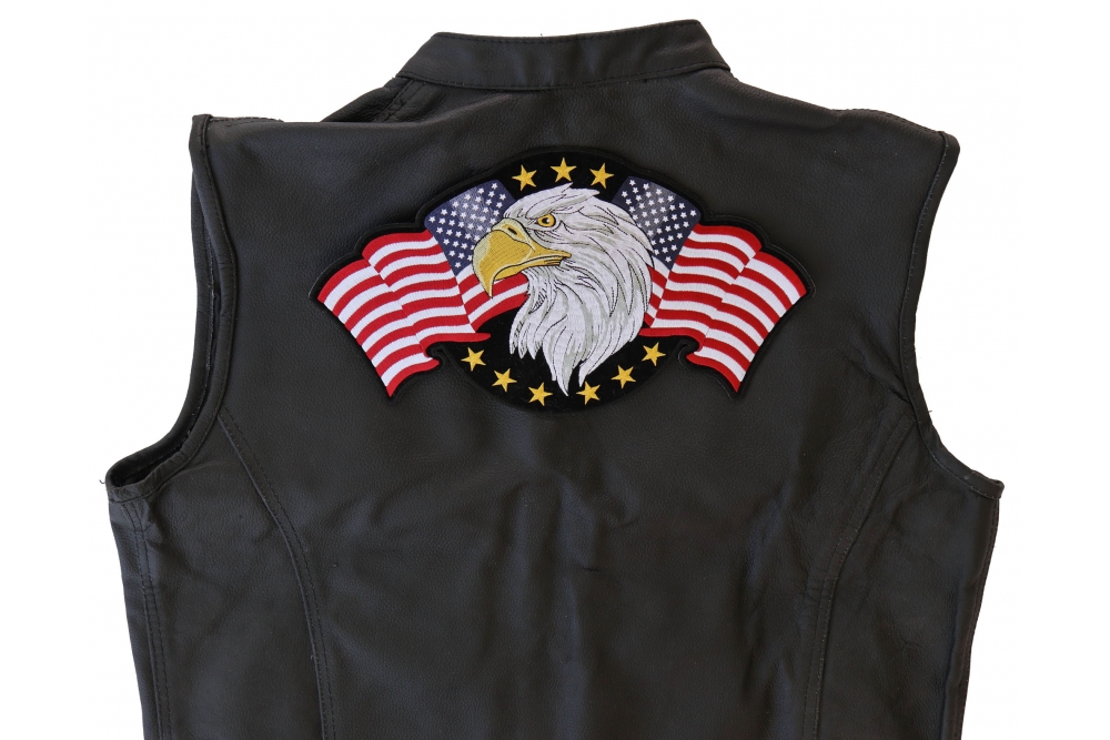 Large Eagle Patch for Back of Jackets by Ivamis Patches