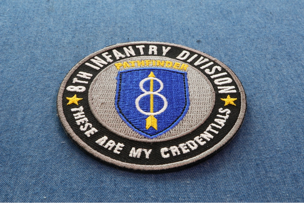 8th Infantry Division Pathfinder Patch by Ivamis Patches