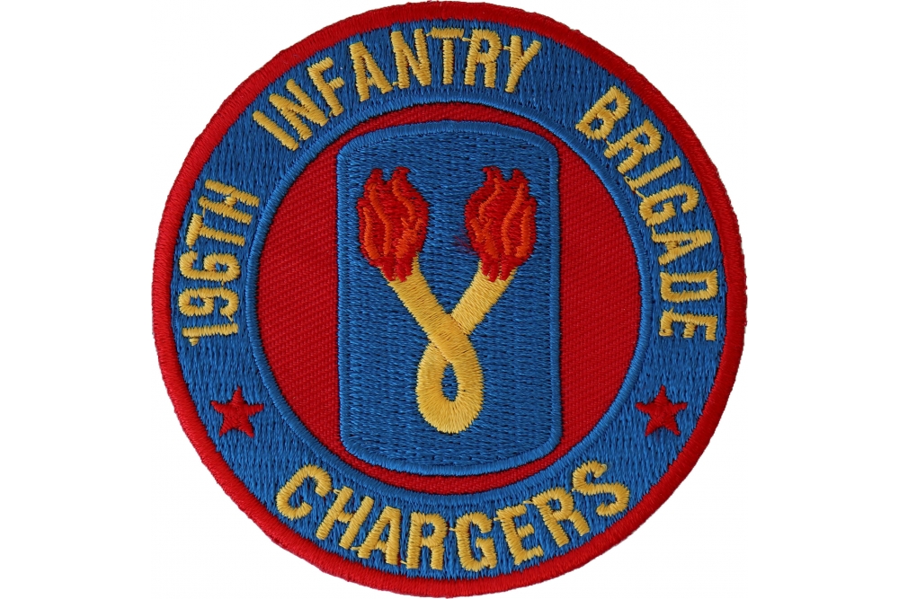 196th Infantry Brigade Patch Chargers by Ivamis Patches